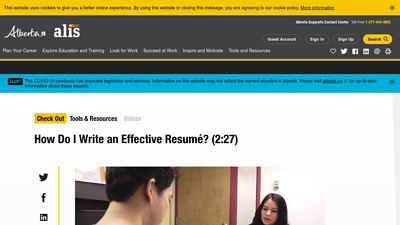 Module 4: Your Resume Checklist | WorkBC Virtual Resources Centre
