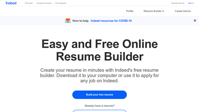 Resume Builder | WorkBC Virtual Resources Centre