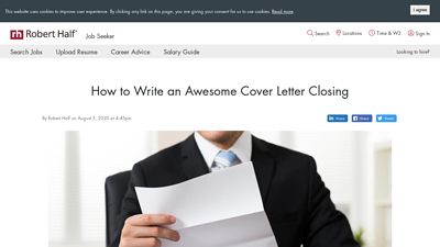 Module 3: Parts of a Cover Letter | WorkBC Virtual Resources Centre